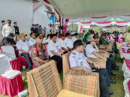 KABAN KESBANGPOL KABUPATEN KATINGAN HADIRI UPACARA PEMBUKAAN TMMD REGULER KE-123 KODIM 1019/KTG ...